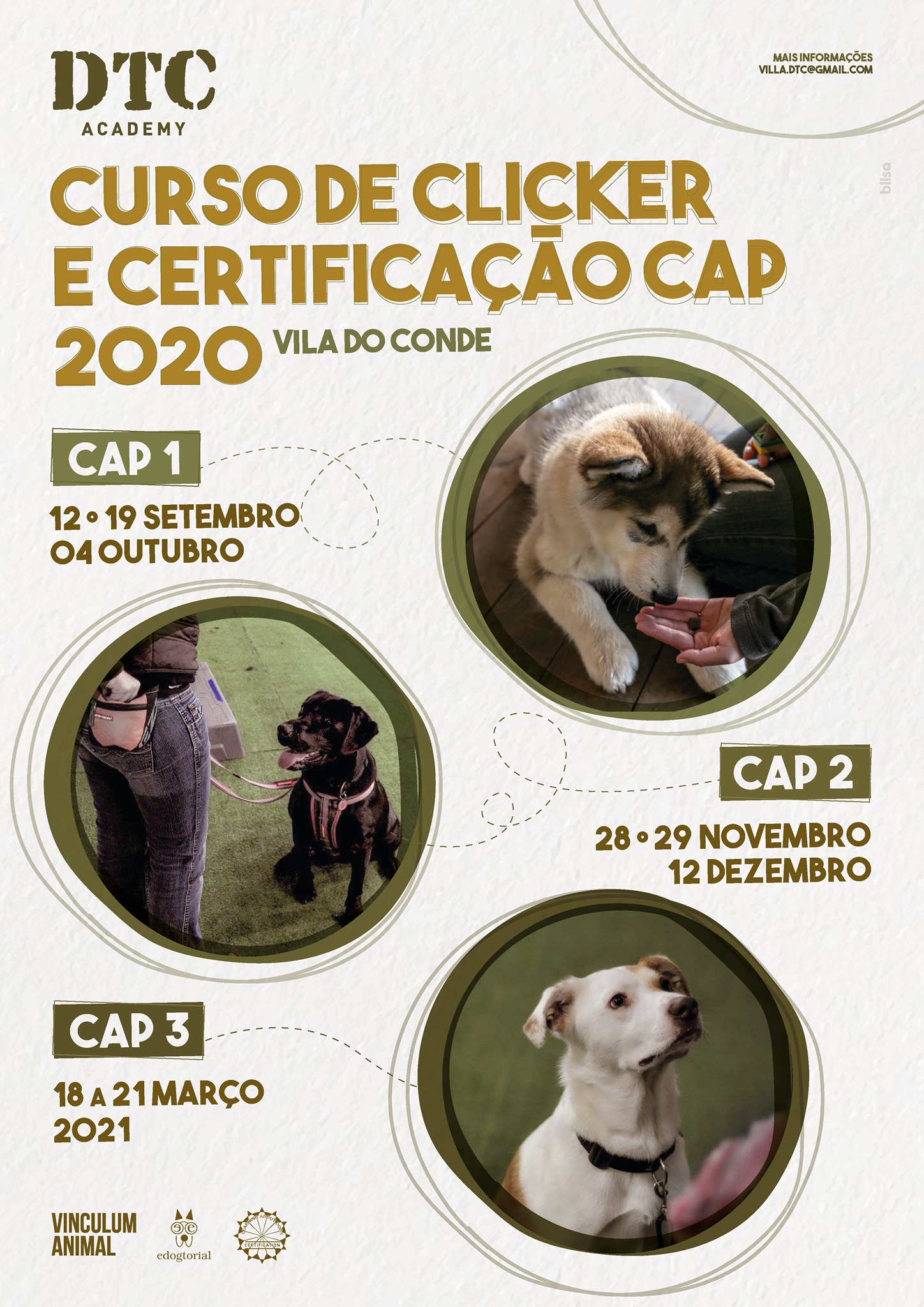 Cursos de Clicker e certificação CAP – Nível 1 – 4ª Edição – DTC